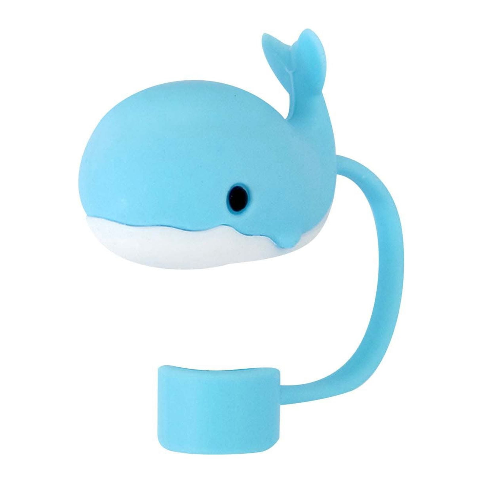 Silicone Straw Tips Cover 9 Pack Cute Silicone Reusable Drinking Straw ...