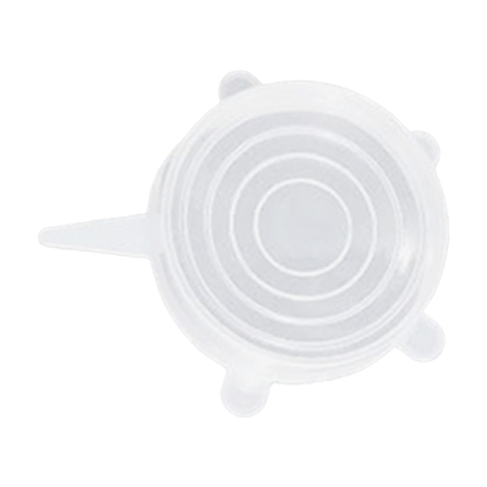 Silicone Stretch Lids Reusable Food Storage Covers Transparent Bowl ...