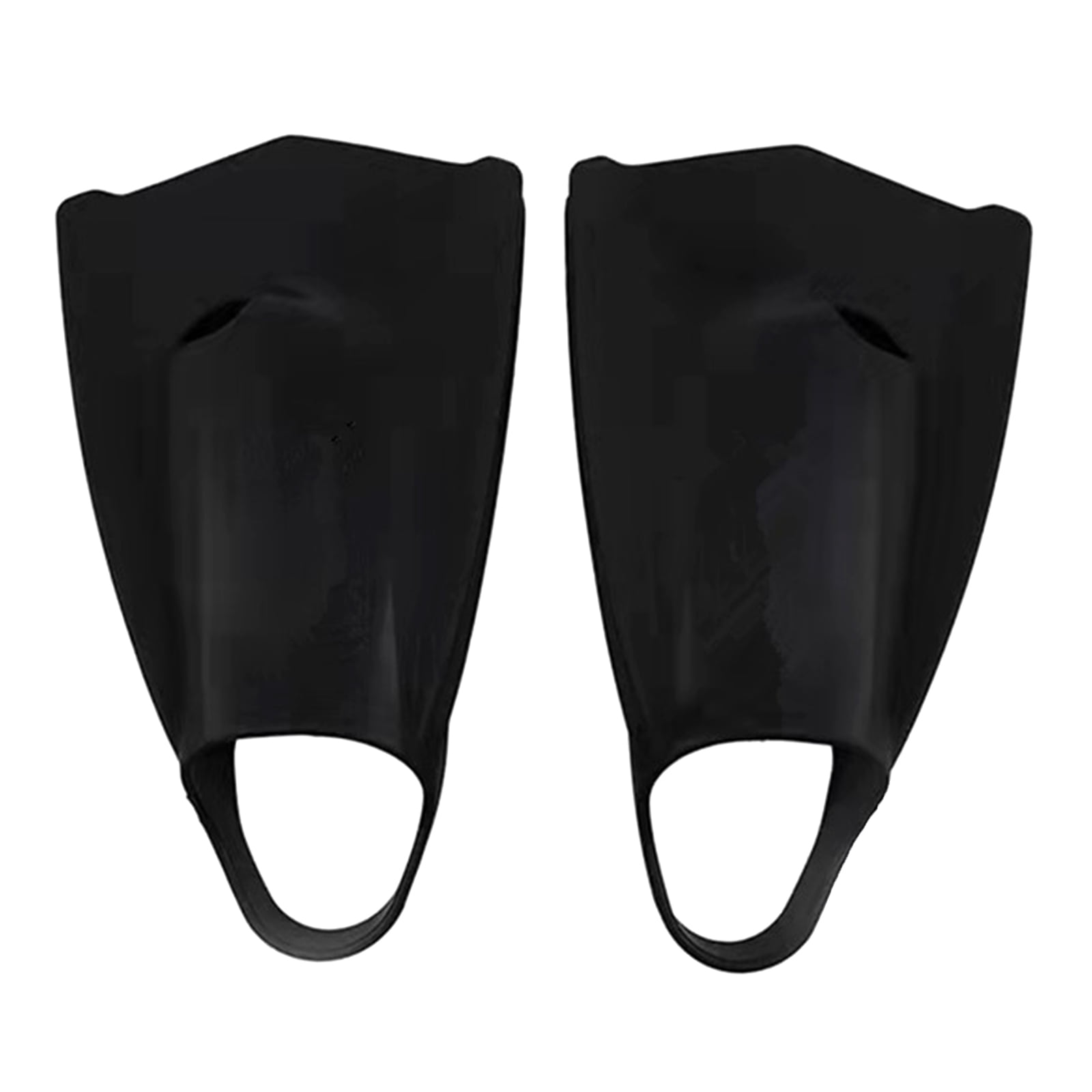 Silicone Swim Fins Adult Snorkels Fins Travel Size Flippers Swim ...