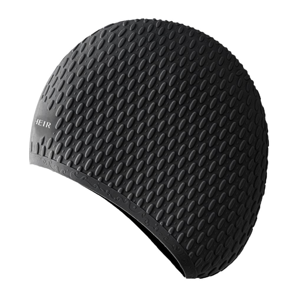 Silicone Swimming Cap Waterproof Swim Cap for Women and Men High ...
