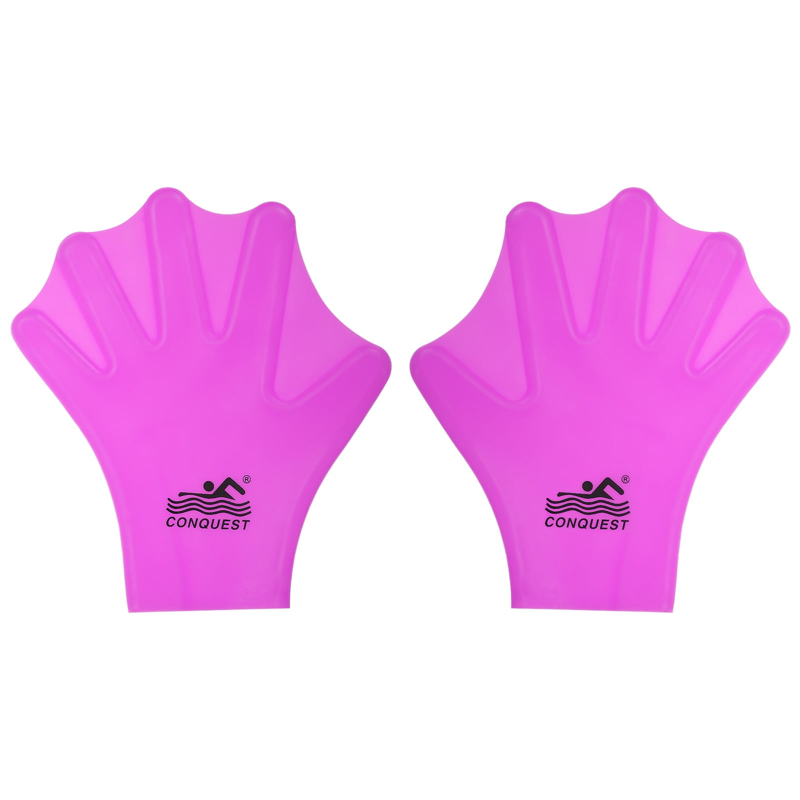 Silicone Swimming Gloves Webbed Swim Gloves Water Resistance Training ...