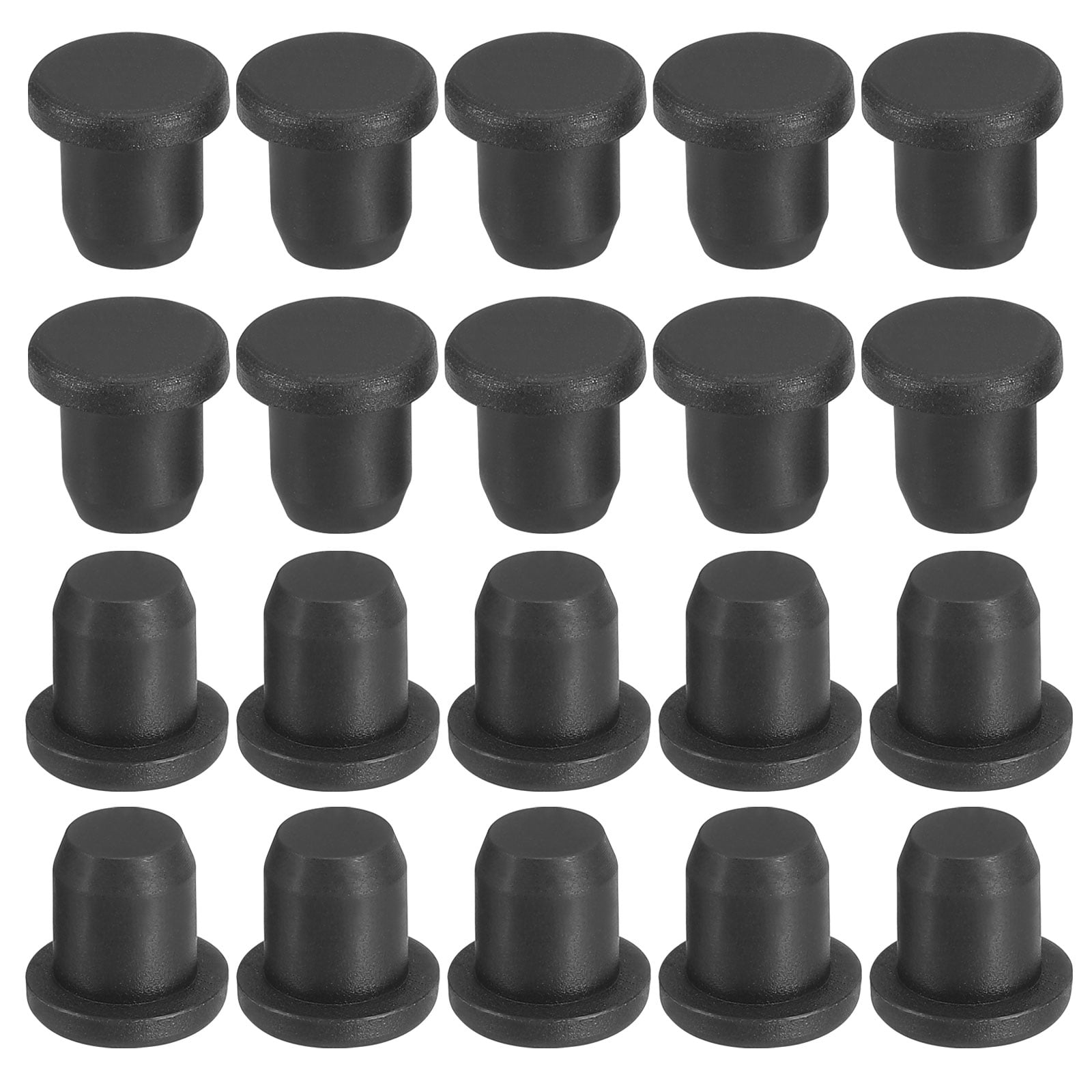 Silicone T-hole Stoppers 7.3mm/0.29inch, Soft Flexible Plug End Cover ...