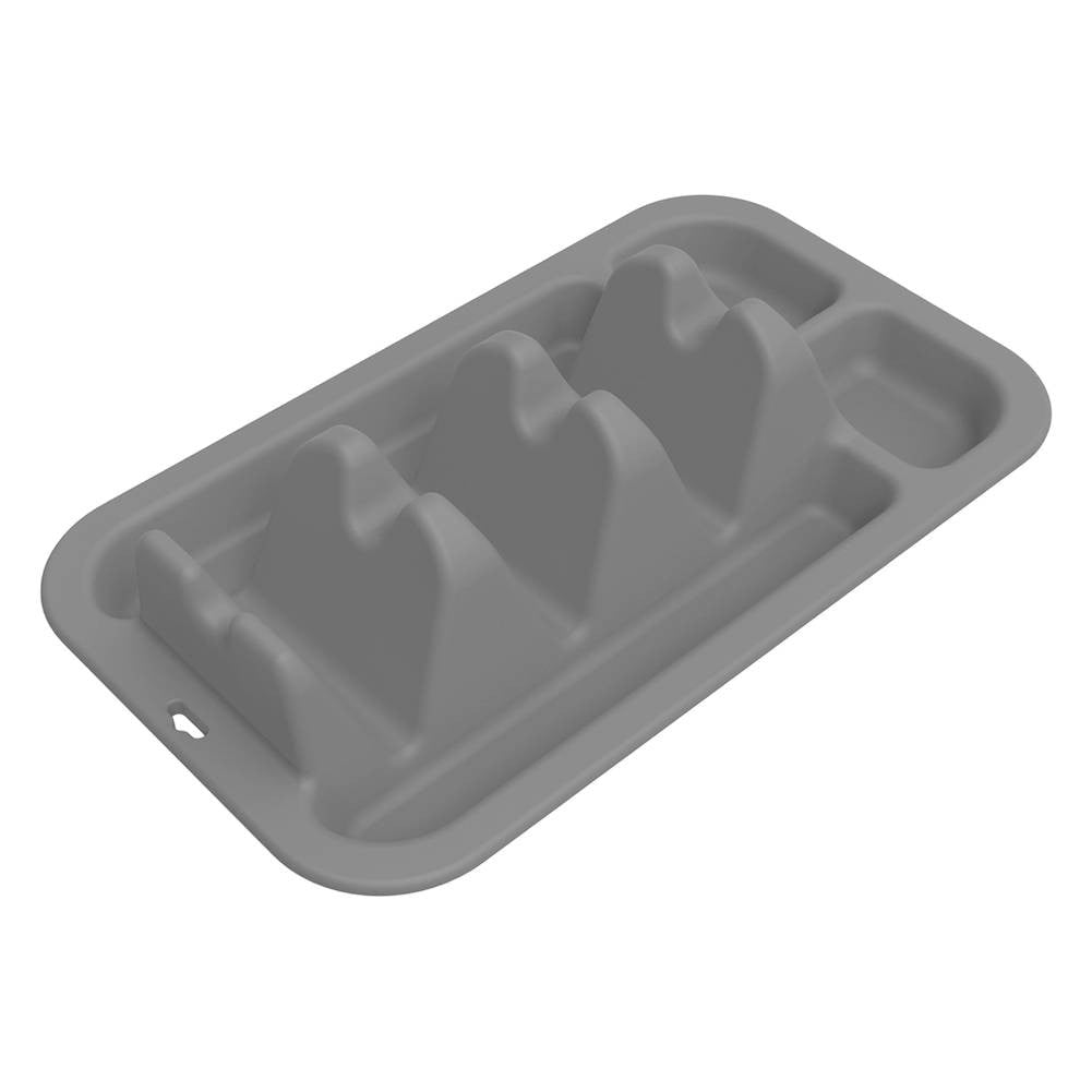 Silicone Taco Holder, Non-Slip Taco Shelf,Condiment Compartments/Heat ...