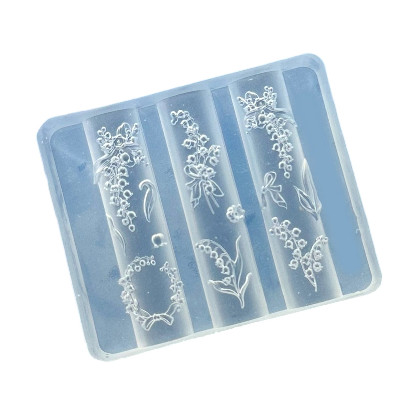 Silicone Templates Create Dimensional Nails Art Stickers Craft ...