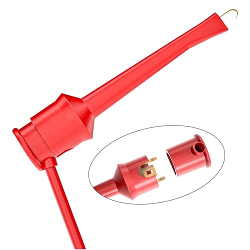 Silicone Test Leads Mini Grabber to Mini Grabber Test Cable Wire 5 ...