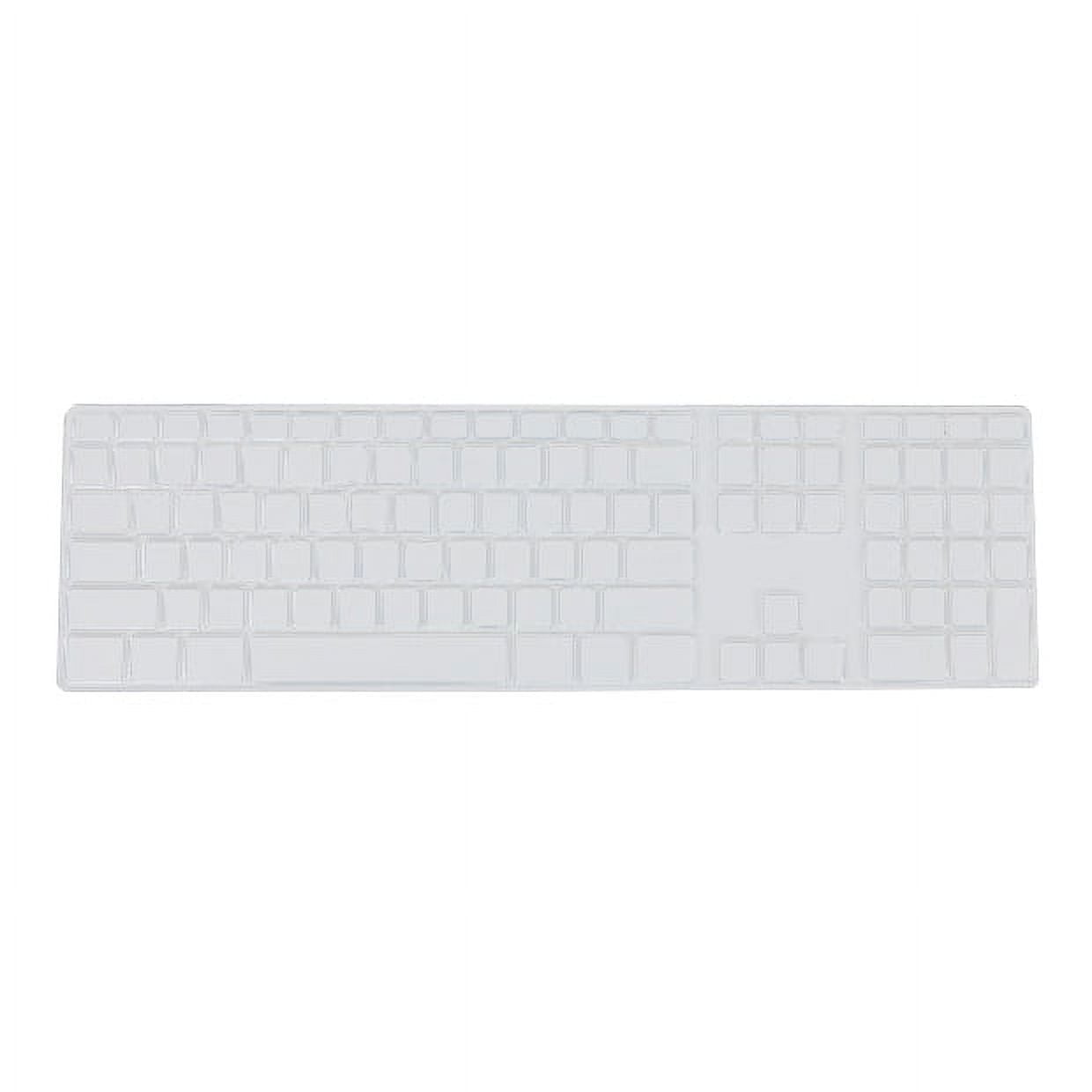 Silicone Thin Keyboard Skin Cover Protector With Numeric Keypad For ...