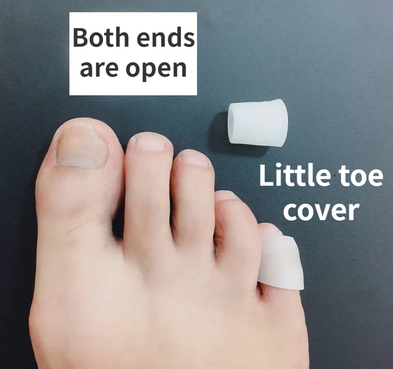 Silicone Toe Protective Cover Thumb Joint Cocoon Shaped Anti Friction ...