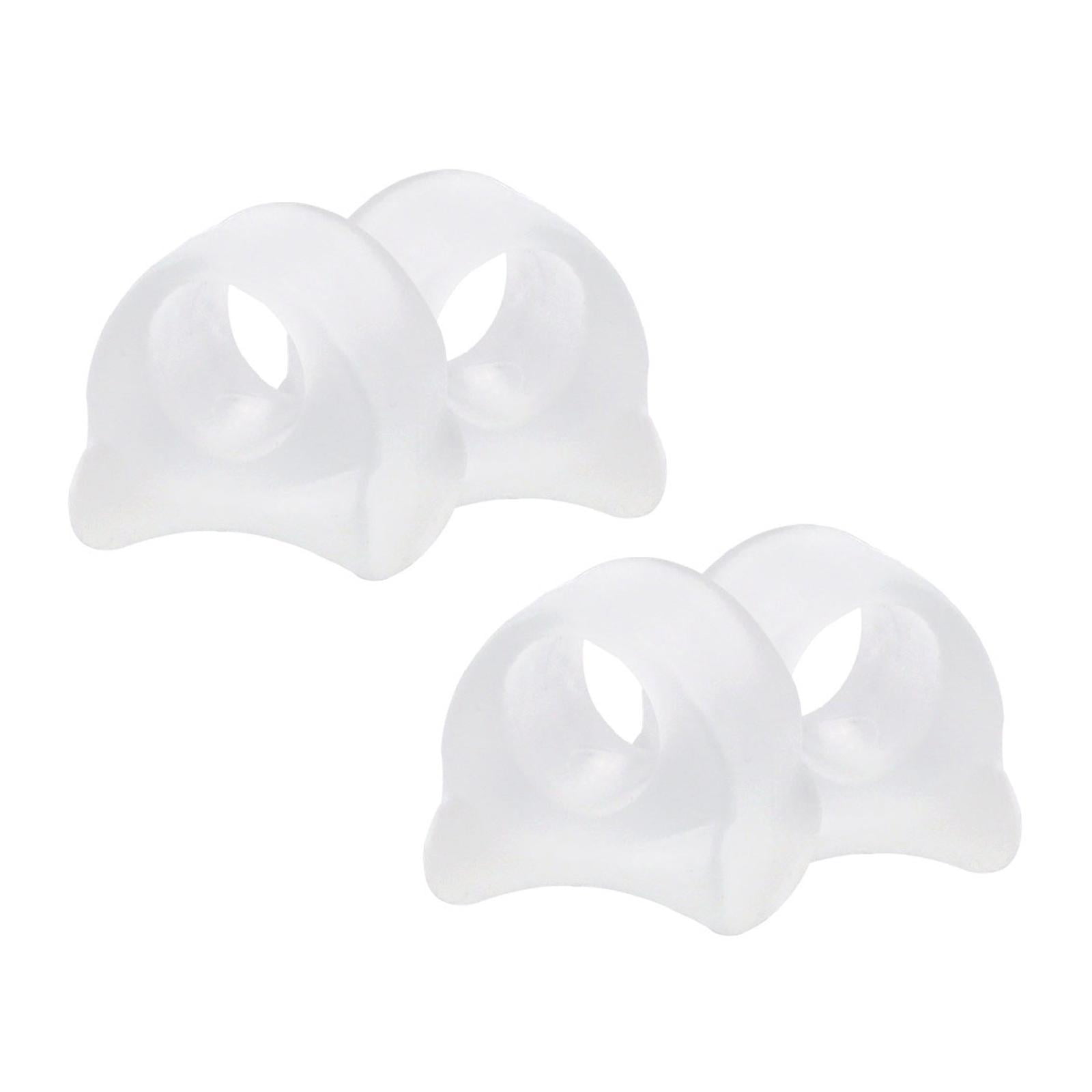 Silicone Toe Separators Clear Toe Support Straighteners for Correct ...