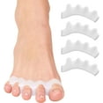 Silicone Toe Spacers for Correct Toe Alignment, Bunion and Hammertoe ...