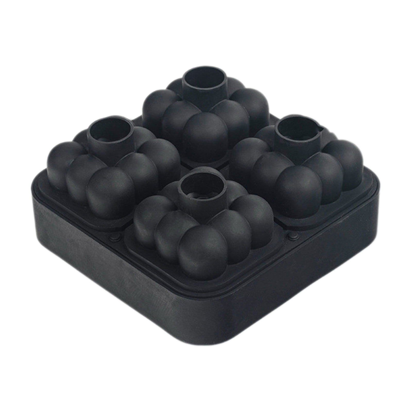 Silicone Tray Mold 4 Grid Ice Cream Maker Mold Fruit Cube Molds ...