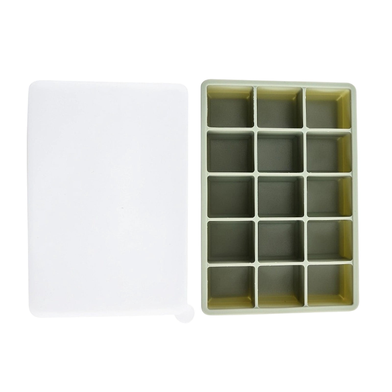 Silicone Tray with Lid - Food Grade Freezer Safe for Juices and Kitchen ...