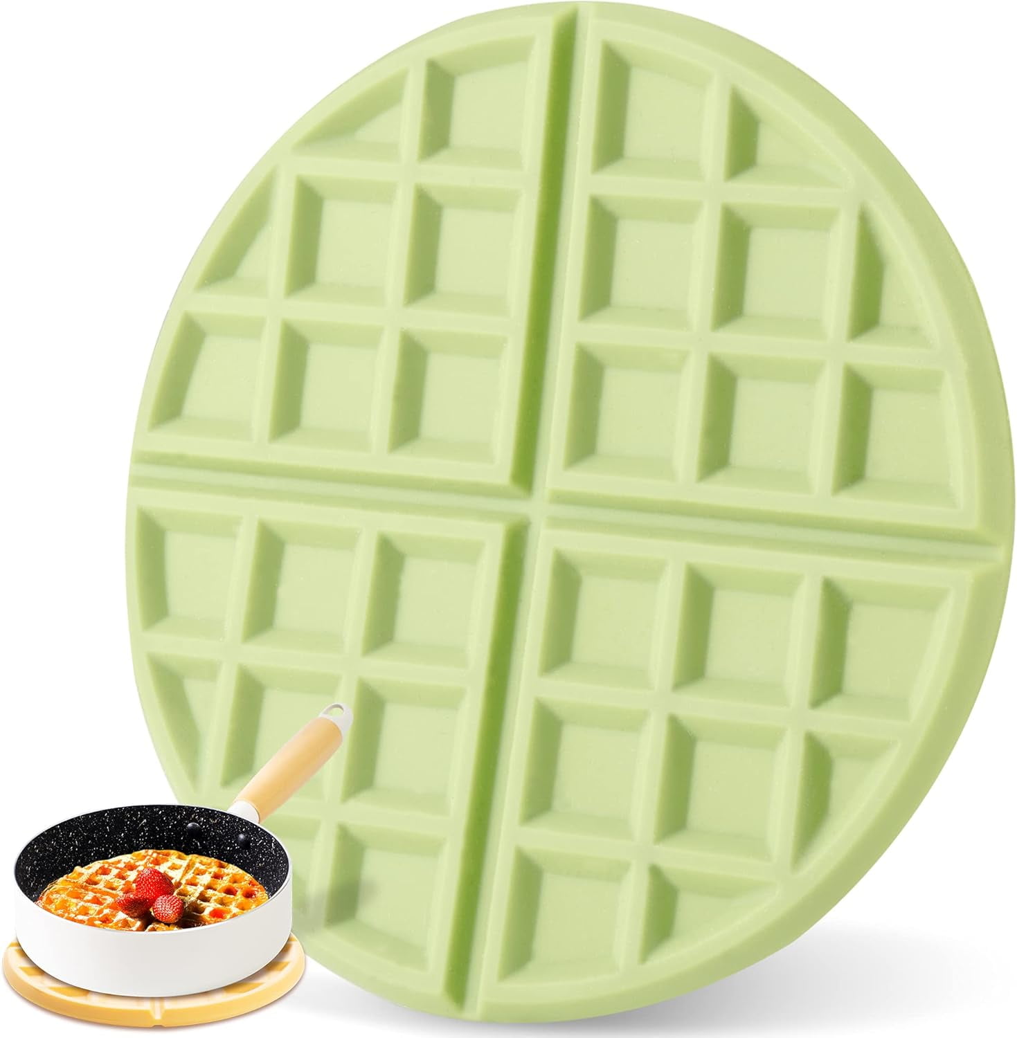 Silicone Trivet Mat, Silicone Trivets for Hot Pots and Pans, Heat ...