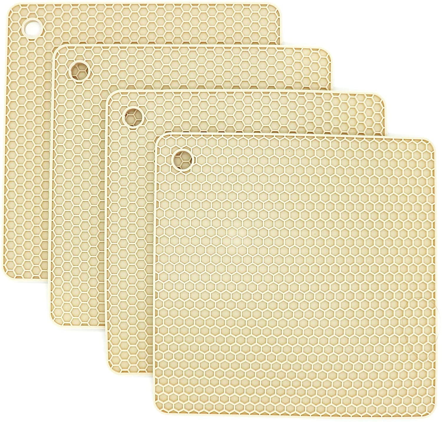 Silicone Trivets for Hot Dishes, Pots and Pans, Hot Pads for Kitchen ...