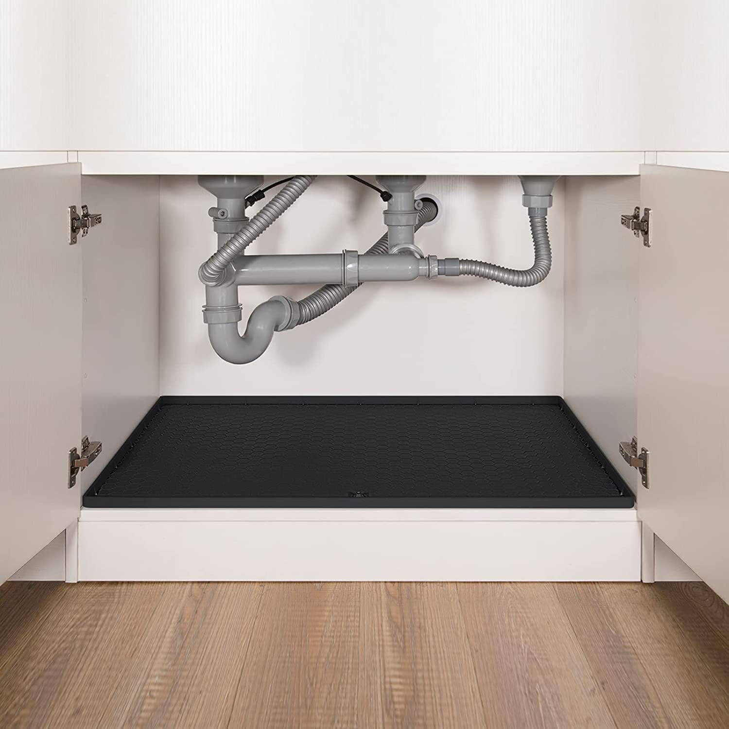 Silicone Under Sink Liner Kitchen Sink Mat Stain and Oil Resistant ...