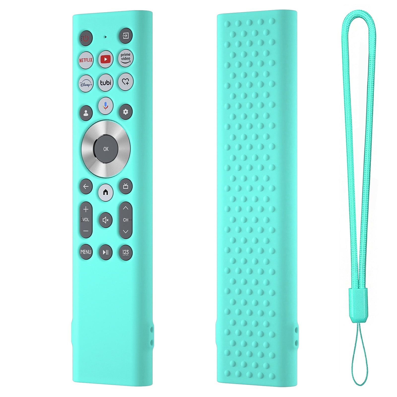 Silicone Voice Remote Control Case Cover For Hisense Class A7 U8 Series ...