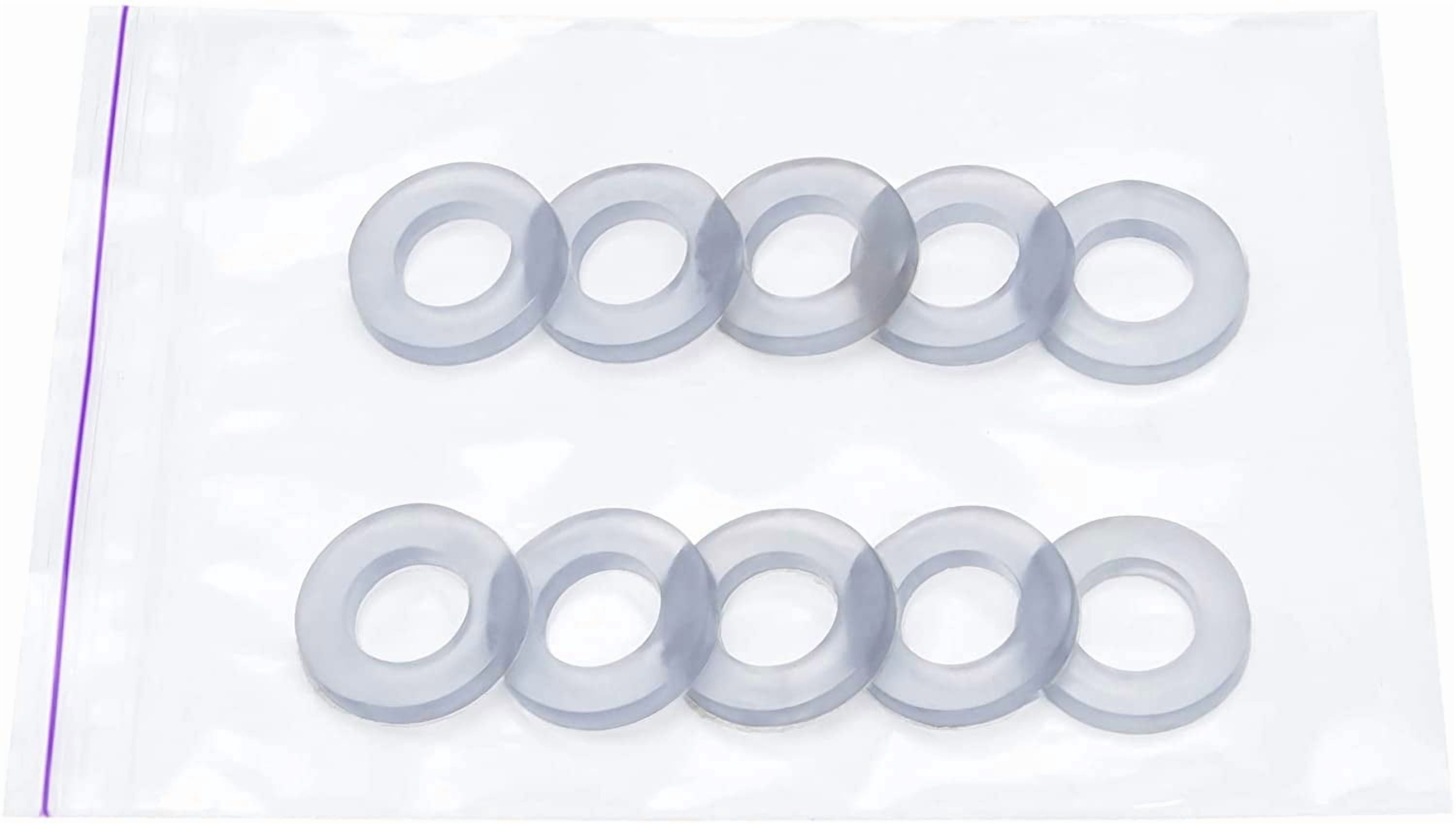 Silicone Washer Gaskets 1/2" – Garden Hose Grommet Eyelet Ring Seals ...