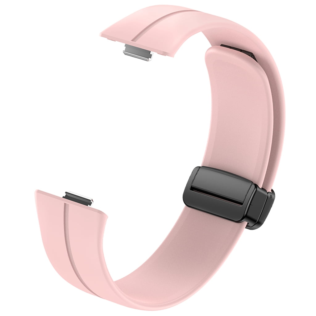 Silicone Watch Band with Magnetic Closure Ventilated Designings Watch ...