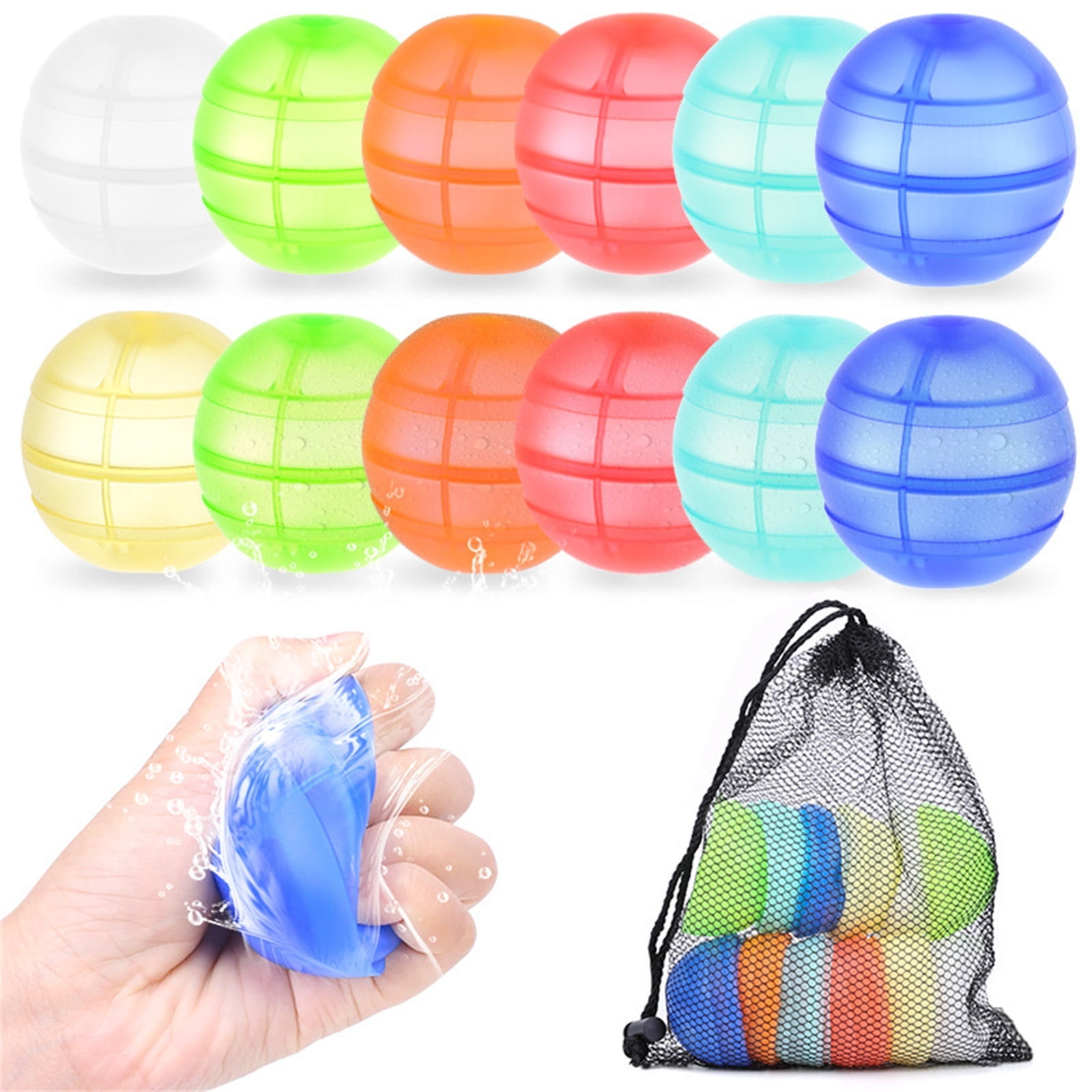 Silicone Water Balloons Summer Toys Backyard Games Beach Games Pool ...