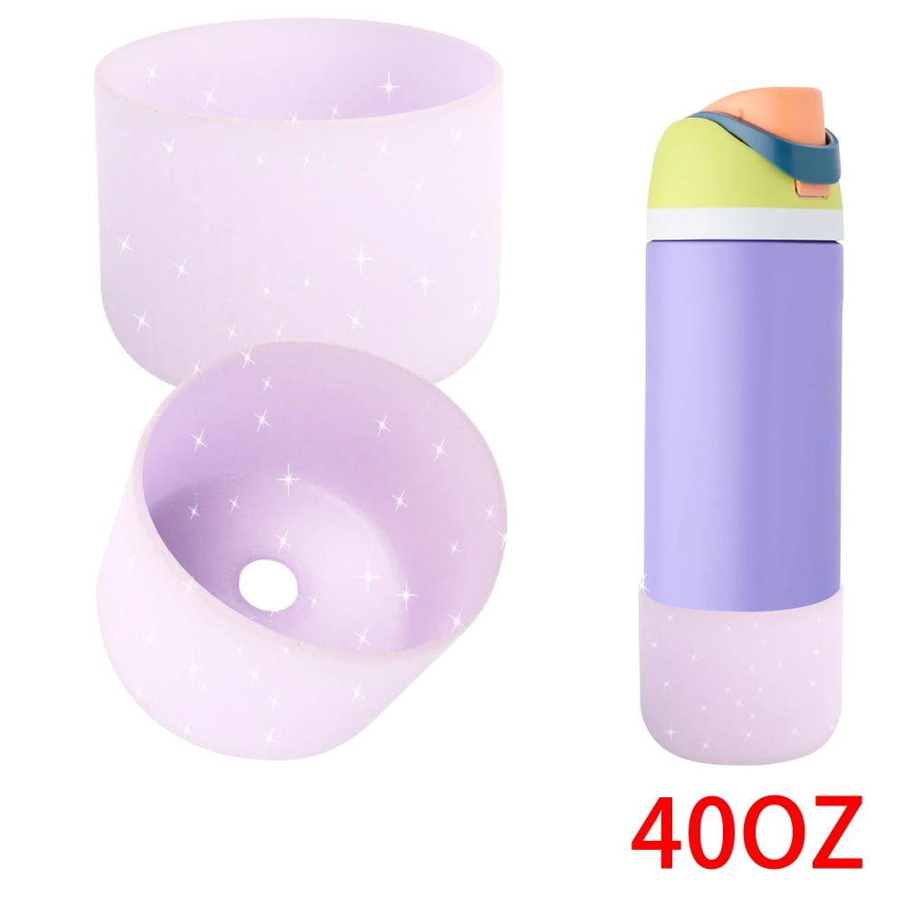 Silicone Water Bottle Boot Anti-Slip For Owala 24oz 32oz 40oz ...