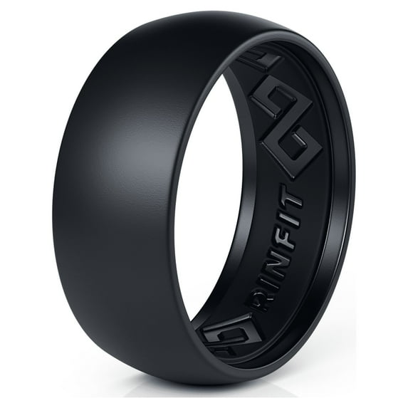 RINFIT Silicone Wedding Ring for Men - Active Lifestyle Rubber Bands ...