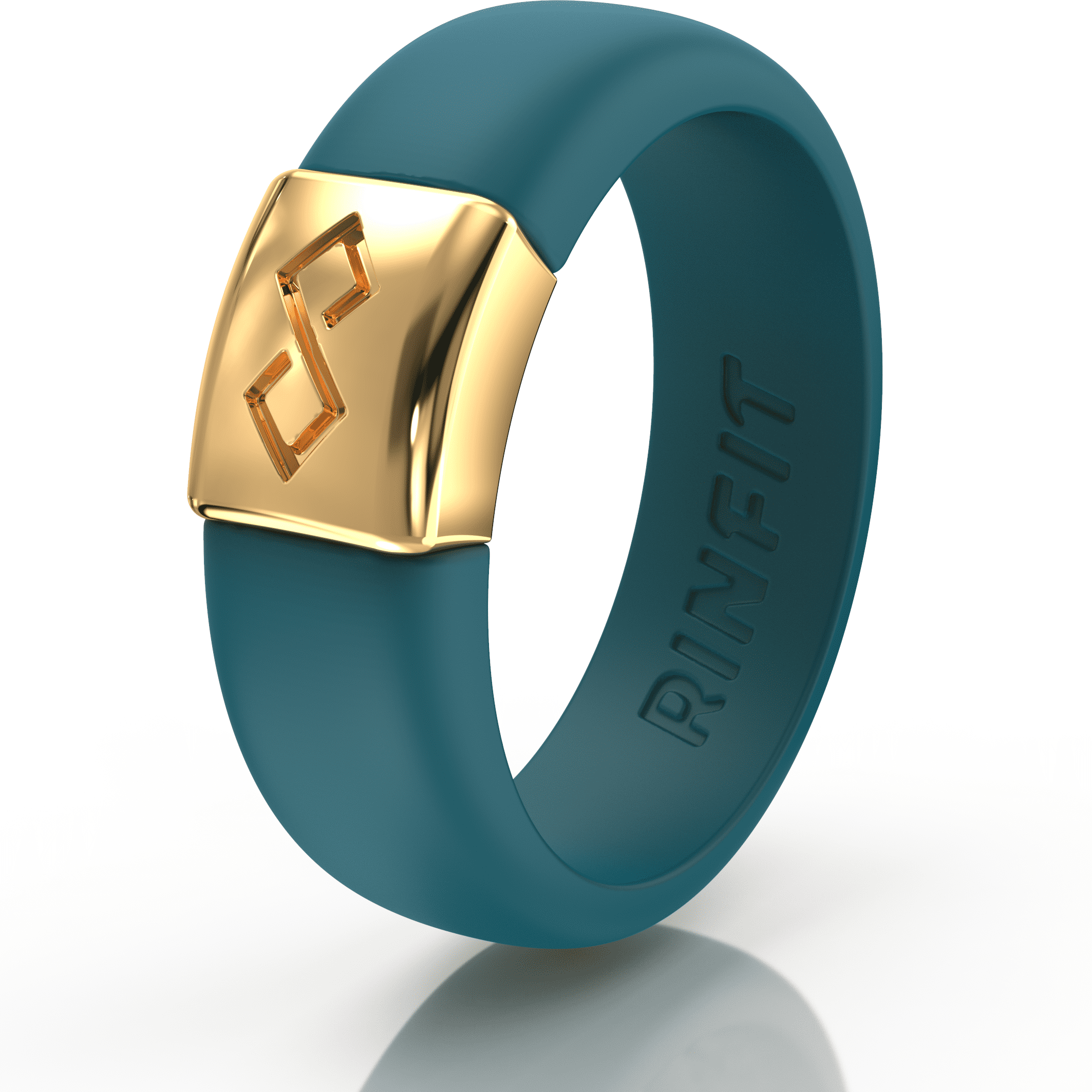 Silicone Wedding Rings for Women by Rinfit - Metal Infinity - Ocean ...