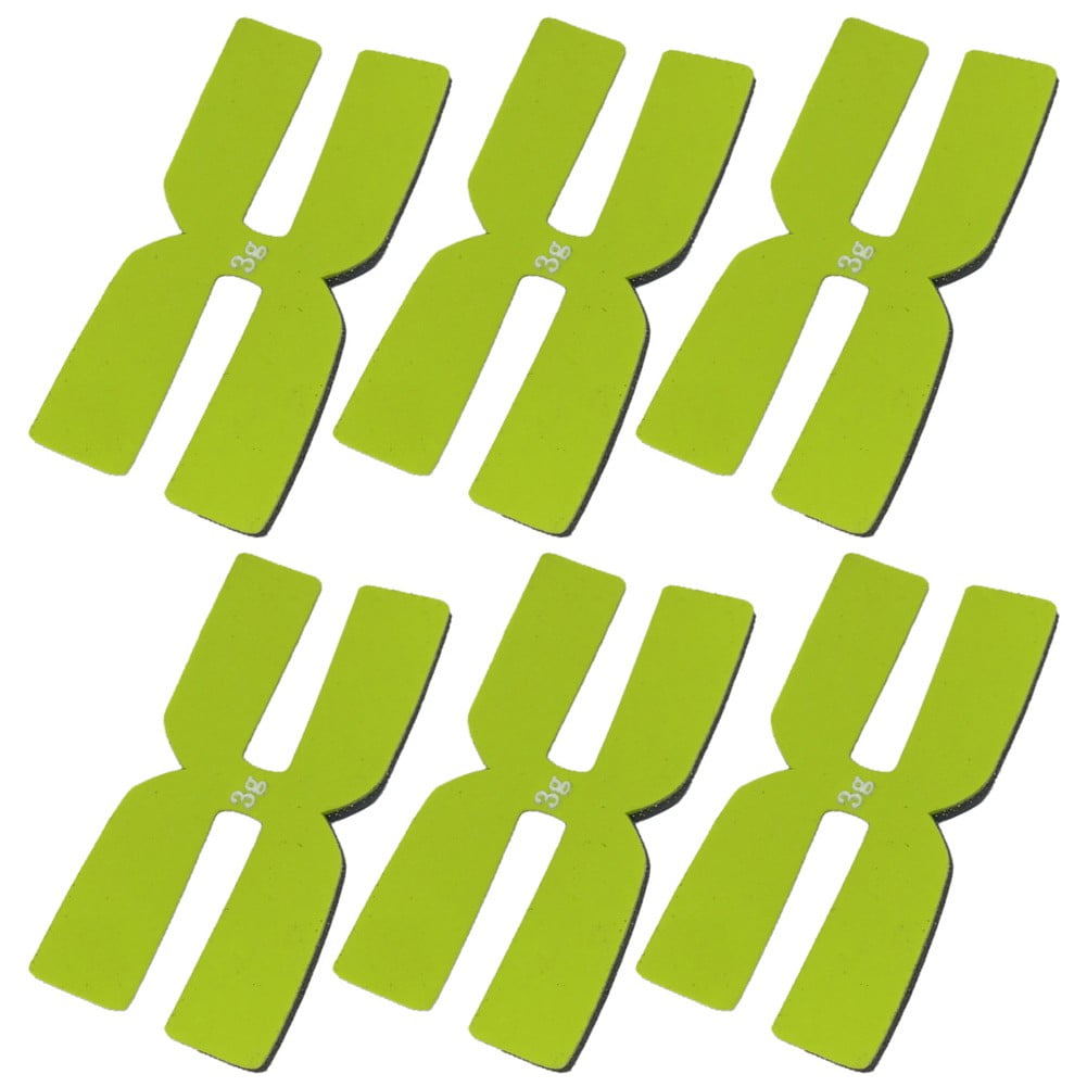 Silicone Weighted Sheets for Tennis Rackets 6 Pack for Improved Control ...