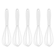 Walmart 5-Piece Colorful Silicone Mini Whisks with Stainless Steel ...