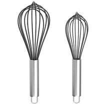 MINM 10-inch Silicone Whisk Multipurpose Whisk Stick Manual Egg Whisk ...