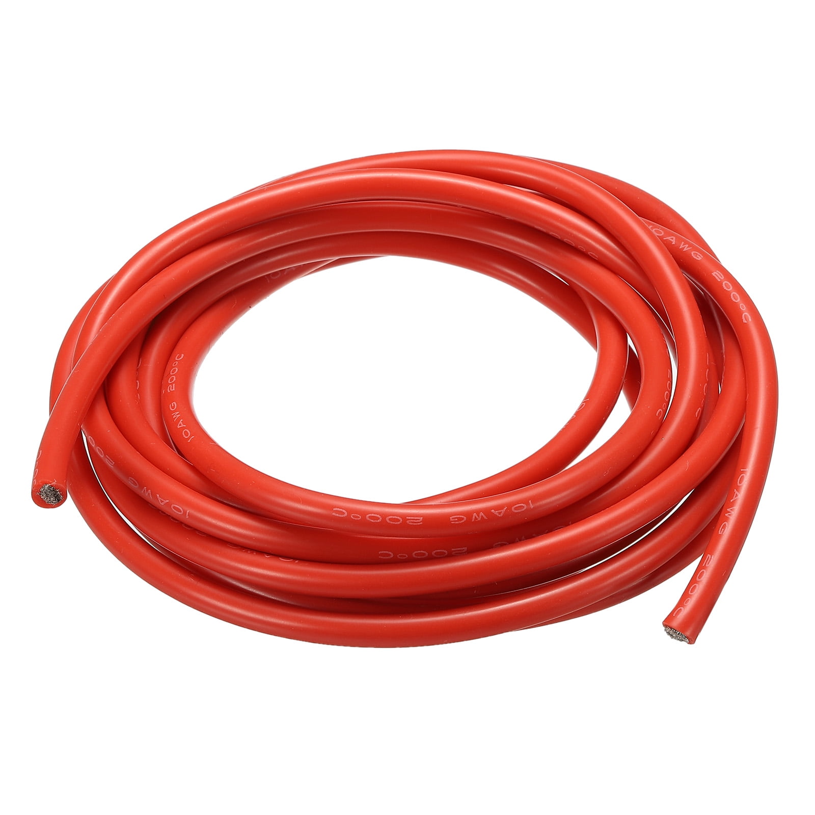 Silicone Wire 10AWG 10 Gauge Flexible Tinned Copper Standard High ...