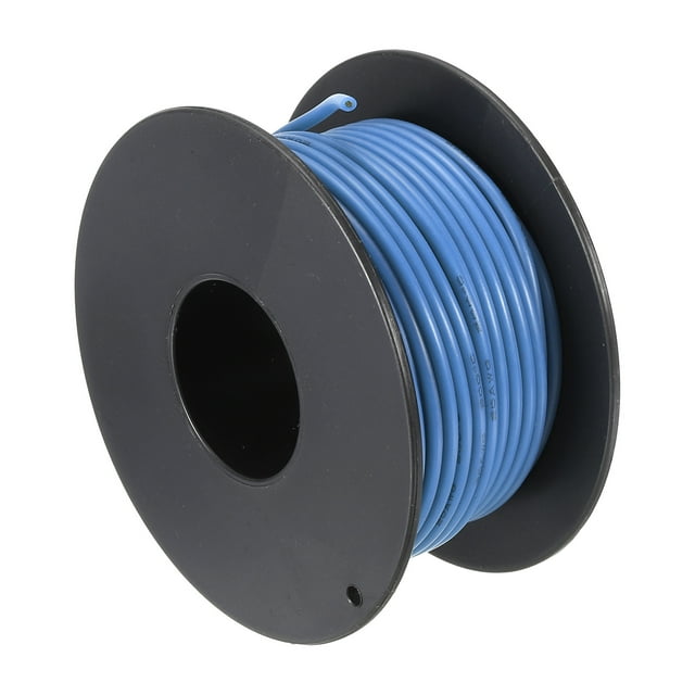 Silicone Wire 20 AWG Blue Spool 15m Electrical Tinned Copper Wire for ...