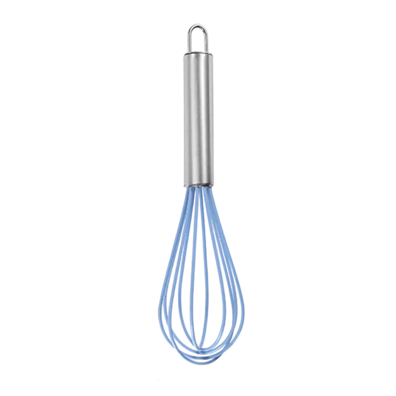 Silicone Wire Cooking Whisk, Silicone Eggs Beater Handheld Whisk Cream ...
