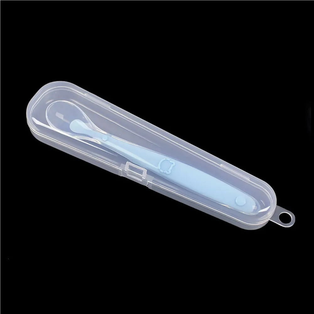 Silicone World Baby Silicone Spoon Children Complementary Food Soft ...