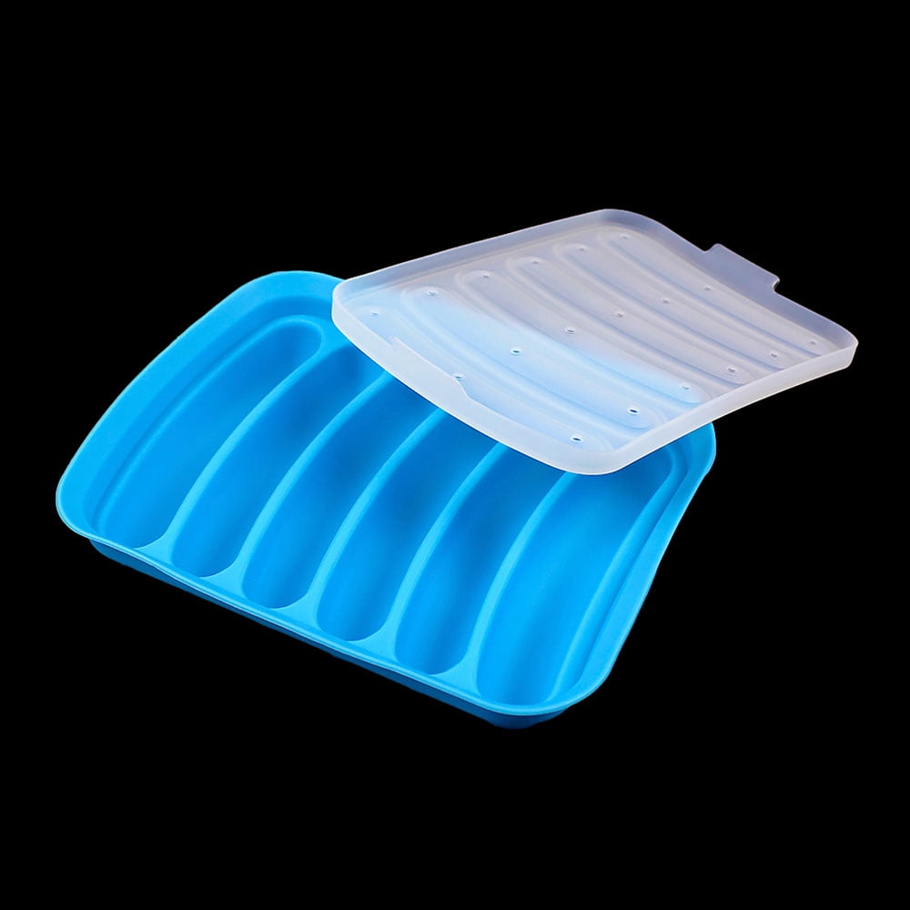 Silicone World DIY Silicone Sausage Molds With Lid Baby Complementary ...