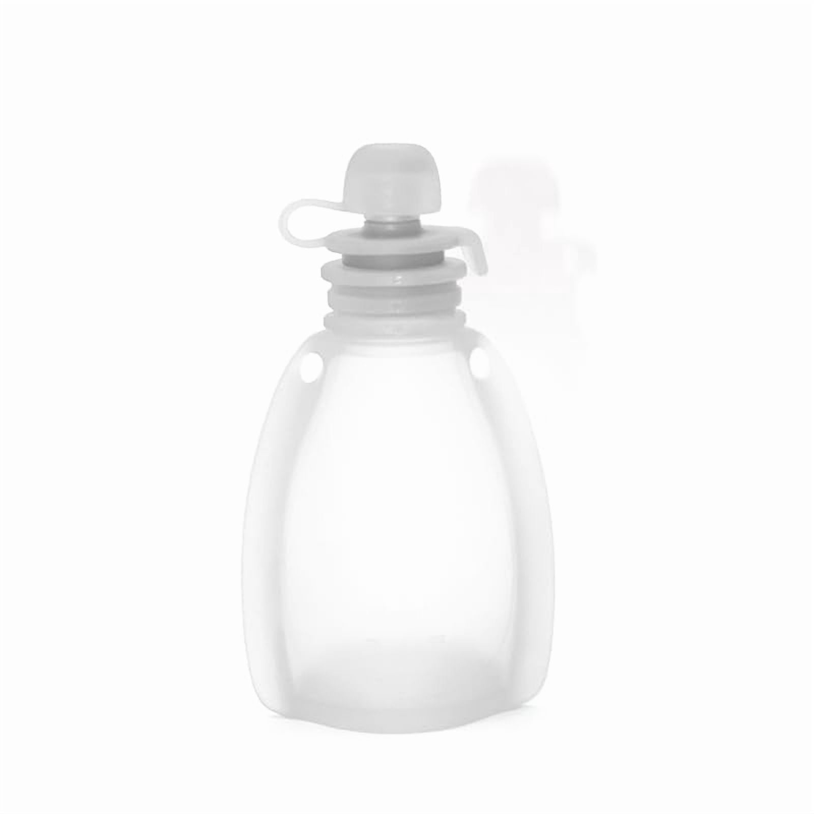 Silicone Yummy Reusable Baby Food Pouches, Baby Food Storage Squeezable ...