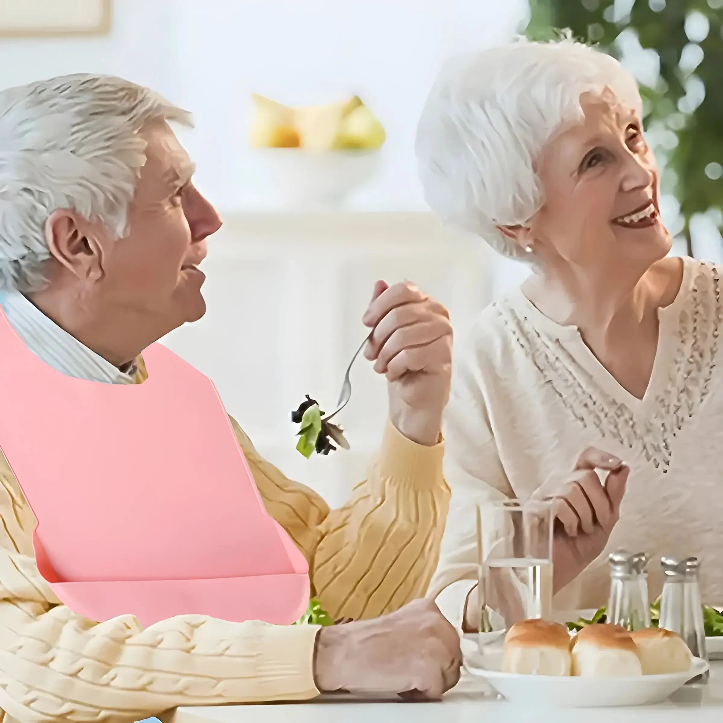 Silicone adult bibs bibs feeding rice bibs silicone bibs soft material ...