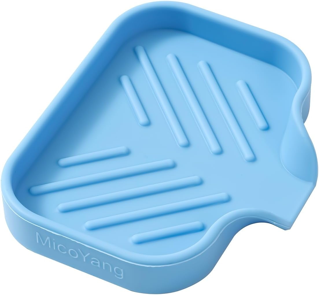 Silicone bathroom soap pan with drain - bathroom and kitchen sink ...