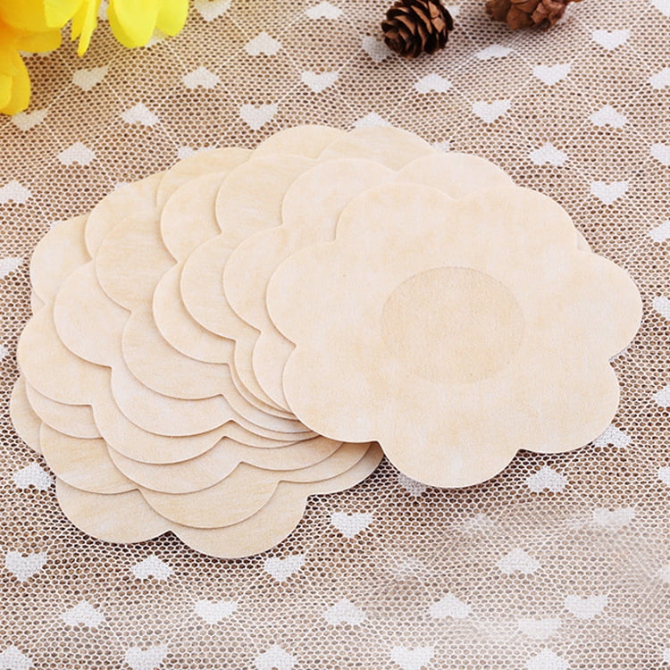 Silicone breast stickers anti-bump breast stickers thin invisible bra ...