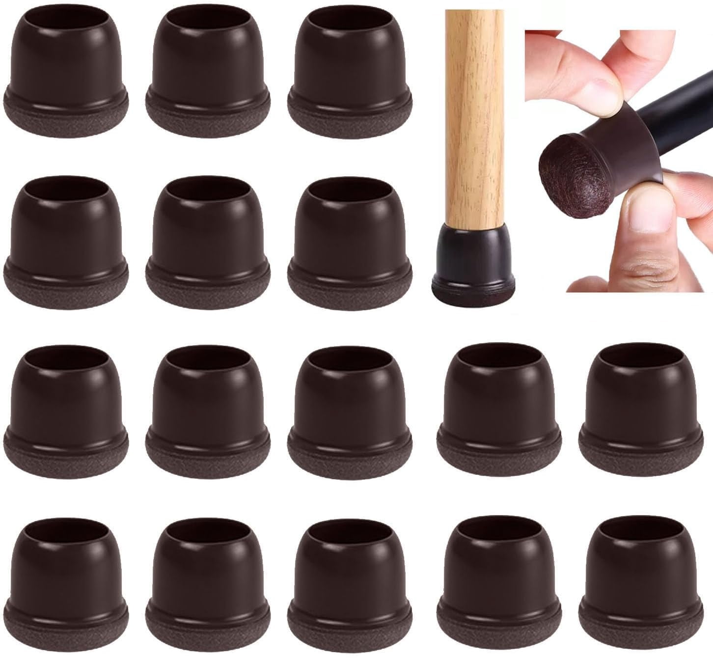 Silicone chair leg floor protectors Furniture sliders, chair leg caps ...