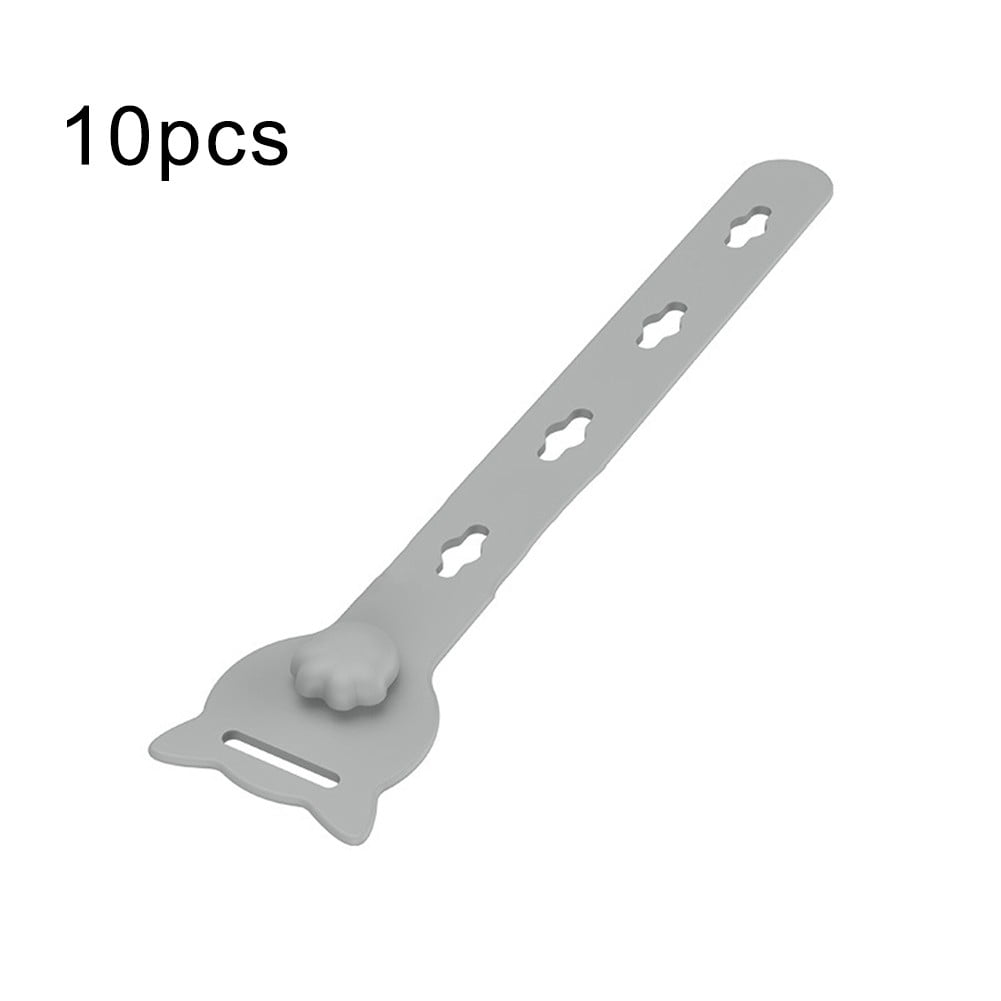 Silicone data cable storage silicone cable tie multifunctional reusable ...