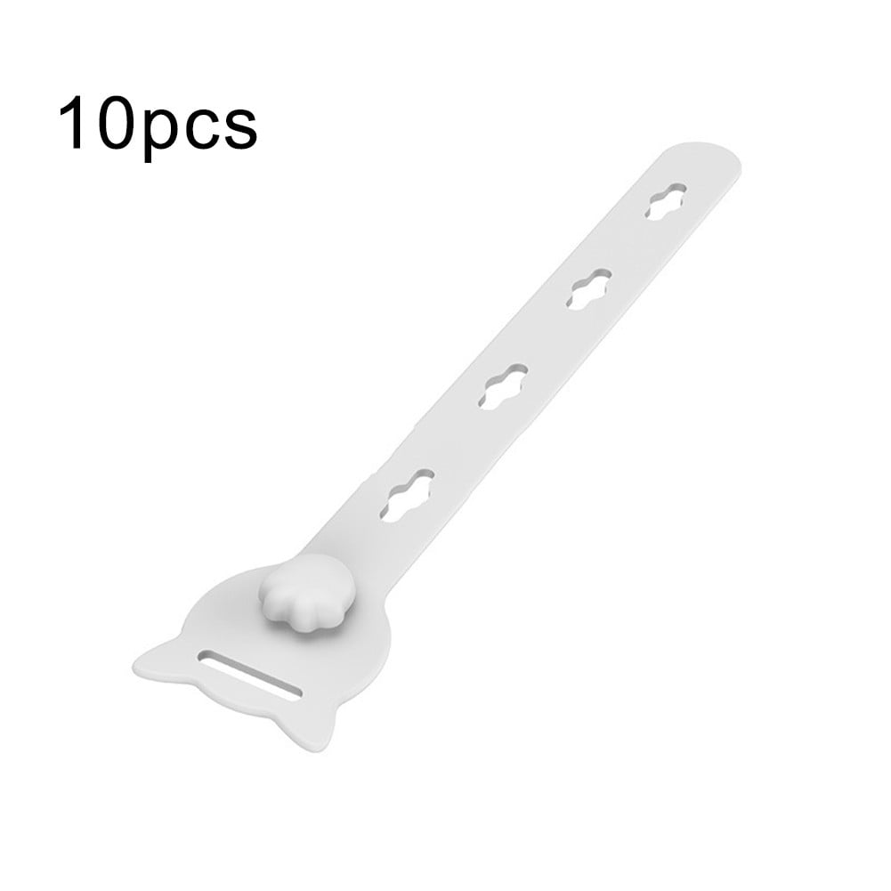 Silicone data cable storage silicone cable tie multifunctional reusable ...