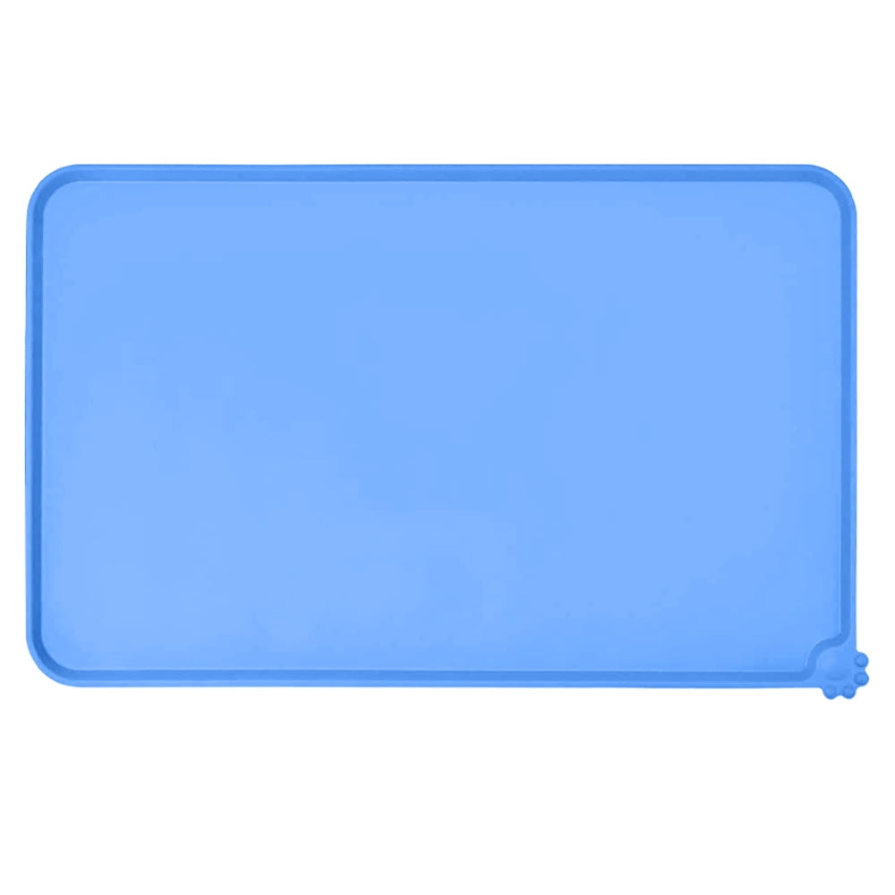 Silicone dog and cat bowl mat, non-stick food mat, water mat ...