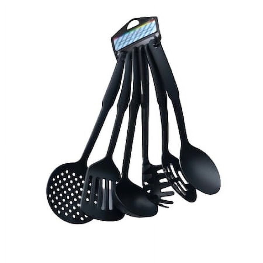 Silicone kitchen utensils set, non stick Teflon cooking tools, heat ...