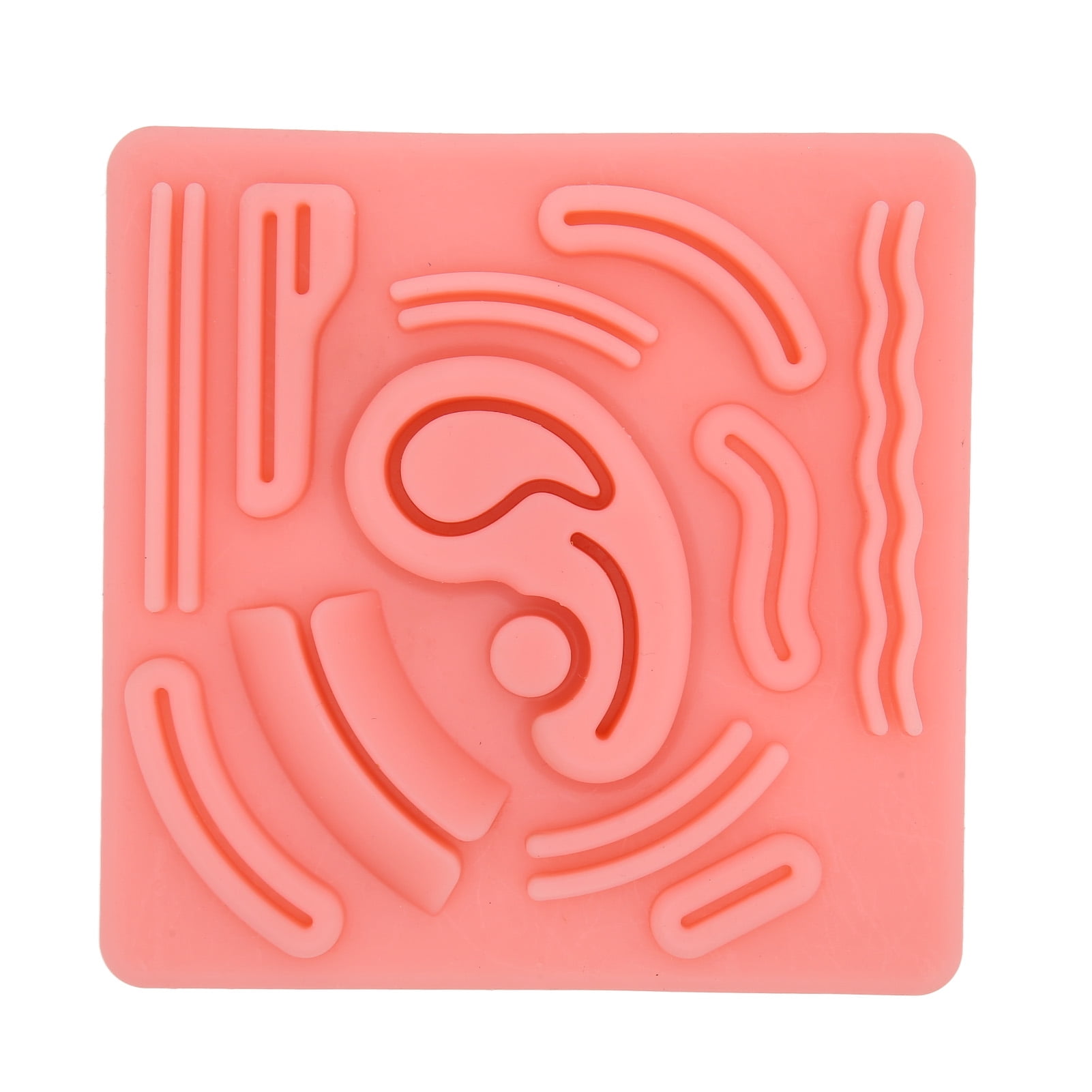 Silicone laparoscopic suture simulation pad 3D laparoscopic suture pad ...