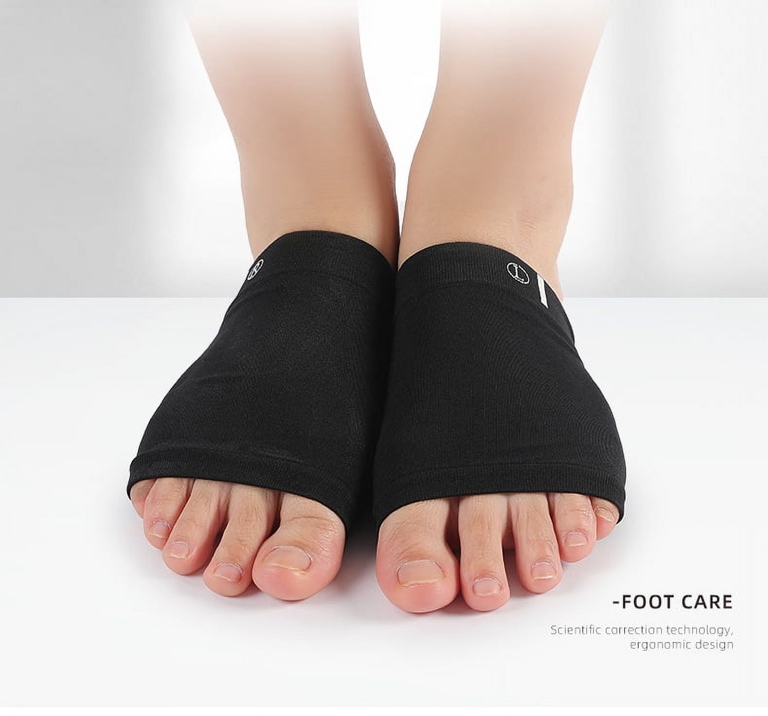 Silicone midfoot pads for men and women with flat feet, shock-absorbing ...