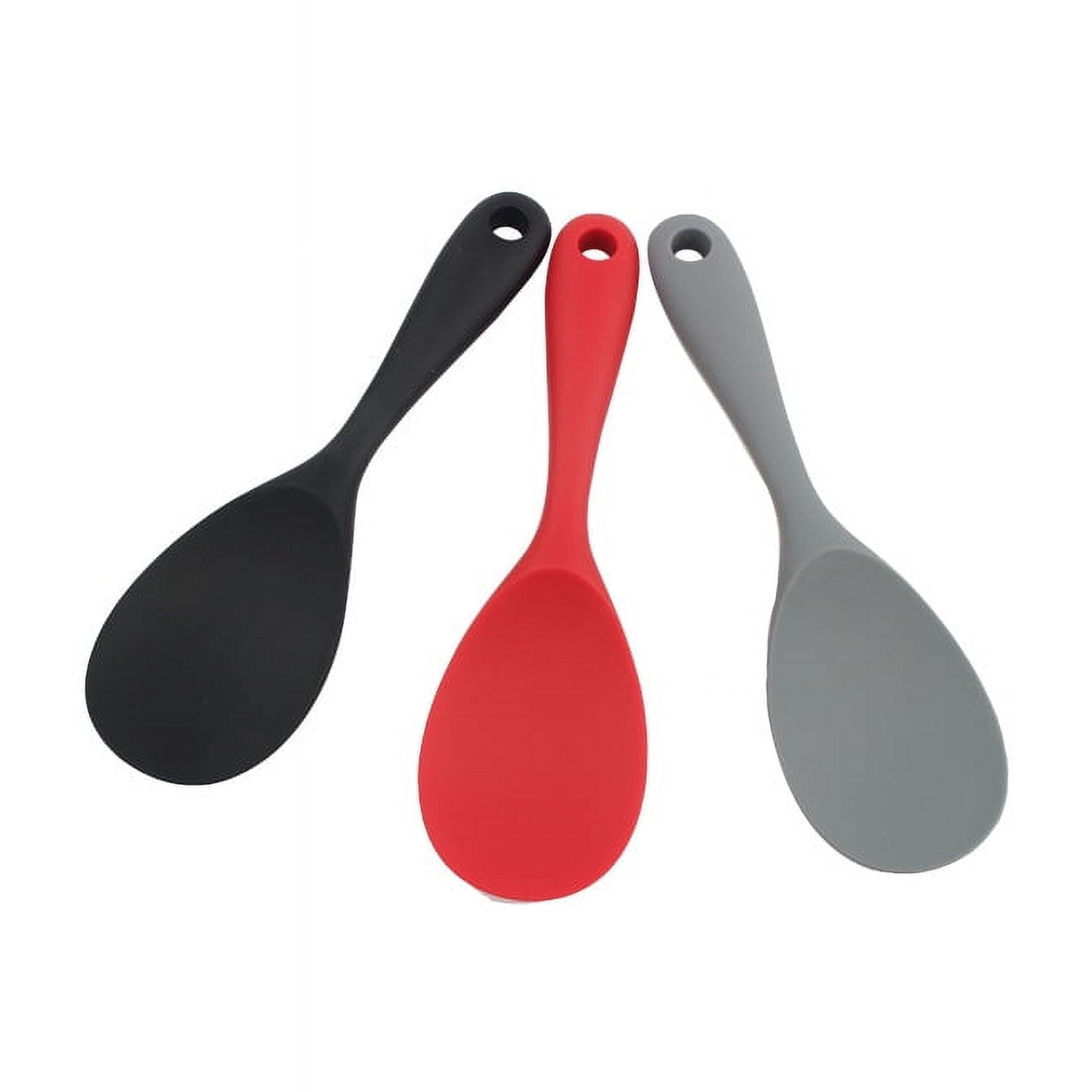 Silicone rice liner rice spoon integrated rice shovel high temperature ...