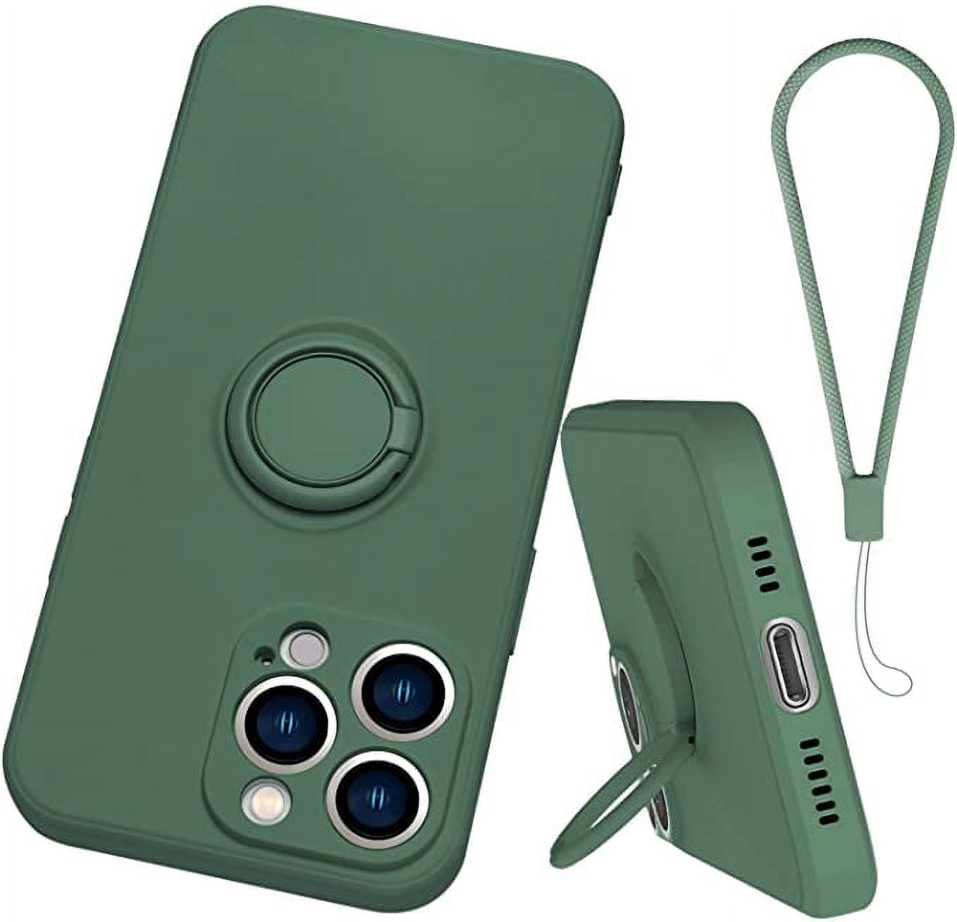 Silicone ring bracket mobile phone case for iPhone 13 pro max,360 ...