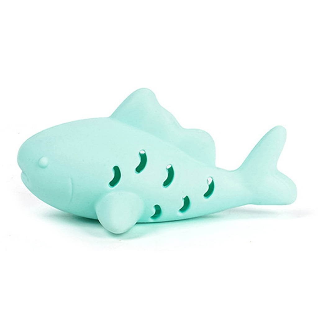 Silicones Fish Cats Chew Toy For Interactive Treat Dispenser Hunting ...