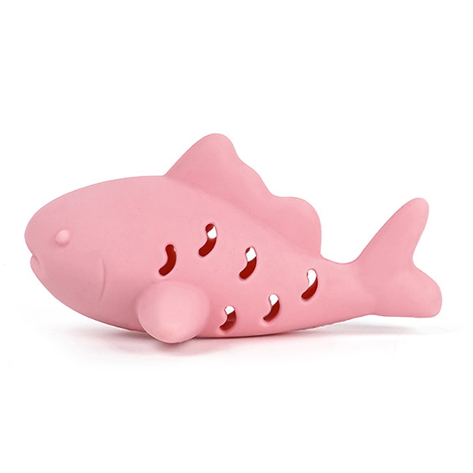 Silicones Fish Cats Chew Toy For Interactive Treat Dispenser Hunting ...