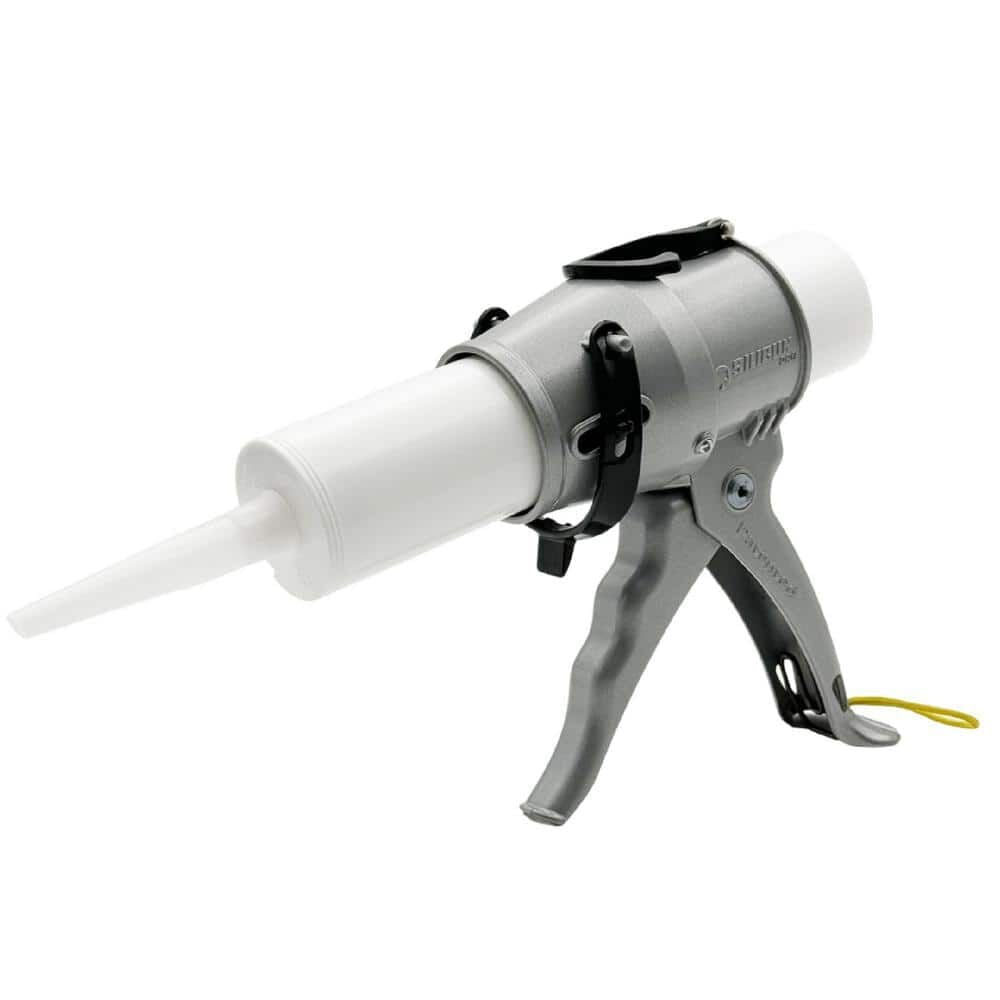 Siligun Aluminum Compact 24:1 Caulking Gun For 10 Ounce Cartridge ...