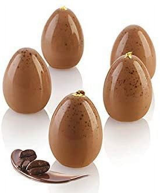 Silikomart Egg 30 Silicone Mold with 12 Cavities, Each 1.33 Inch ...